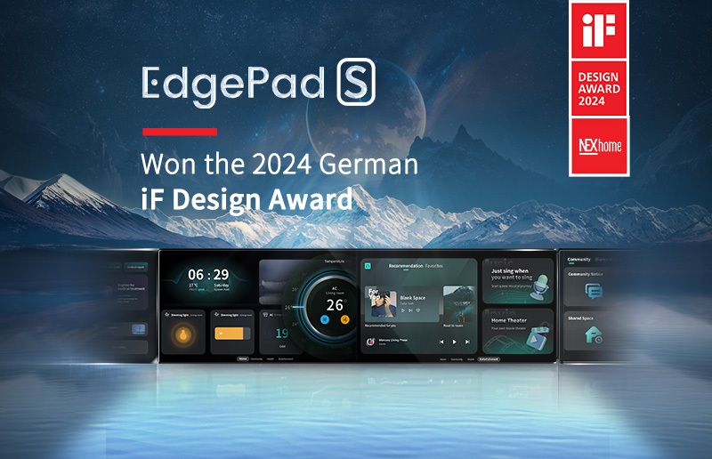 EdgePad S Wins 2024 German iF Design Award! NEXhome Shines Again on the ...